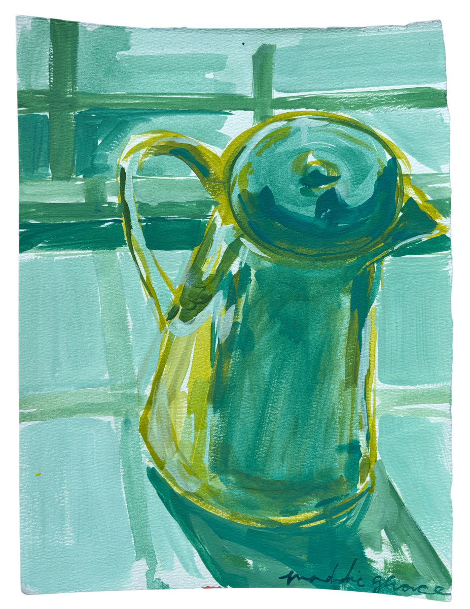 Coffee Pot Study – Maddie Grace Art